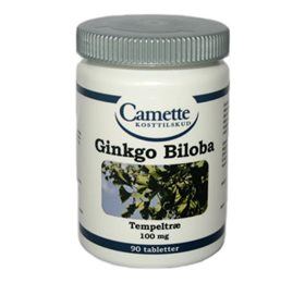 Ginkgo Biloba Tempeltræ Camette 90 tabletter
