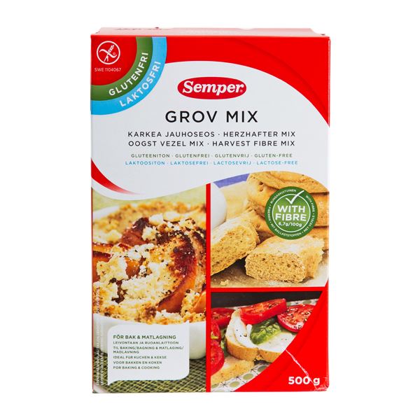 Grov Mix Semper glutenfri 500 g