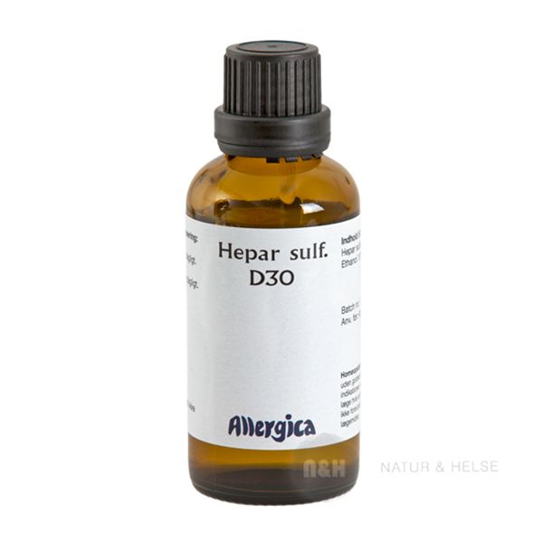 Hepar sulf D30