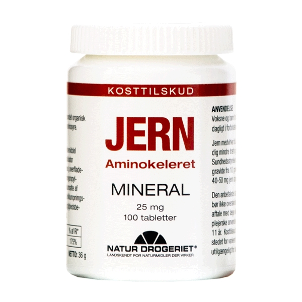 Jern tilskud | Stort udvalg af billigt jern tilskud - NaturOgHelse.dk