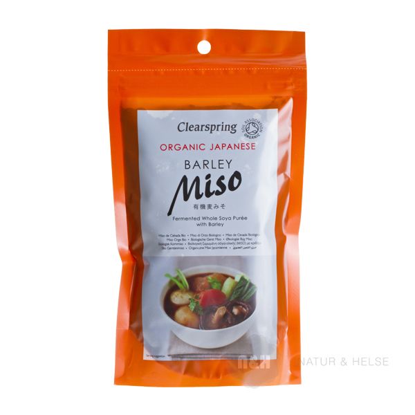 Miso Barley Byg Miso Clearspring 300 g økologisk
