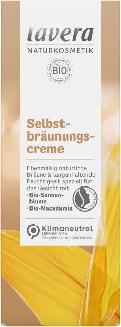 Self Tanning Cream Face Lavera 50 ml